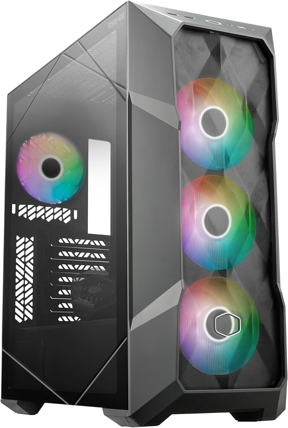 Cooler Master TD500 MAX ATX Mid-Tower Case, Custom Atmos 360 MAX AIO, GX II Gold 850W ATX 3.0 ...