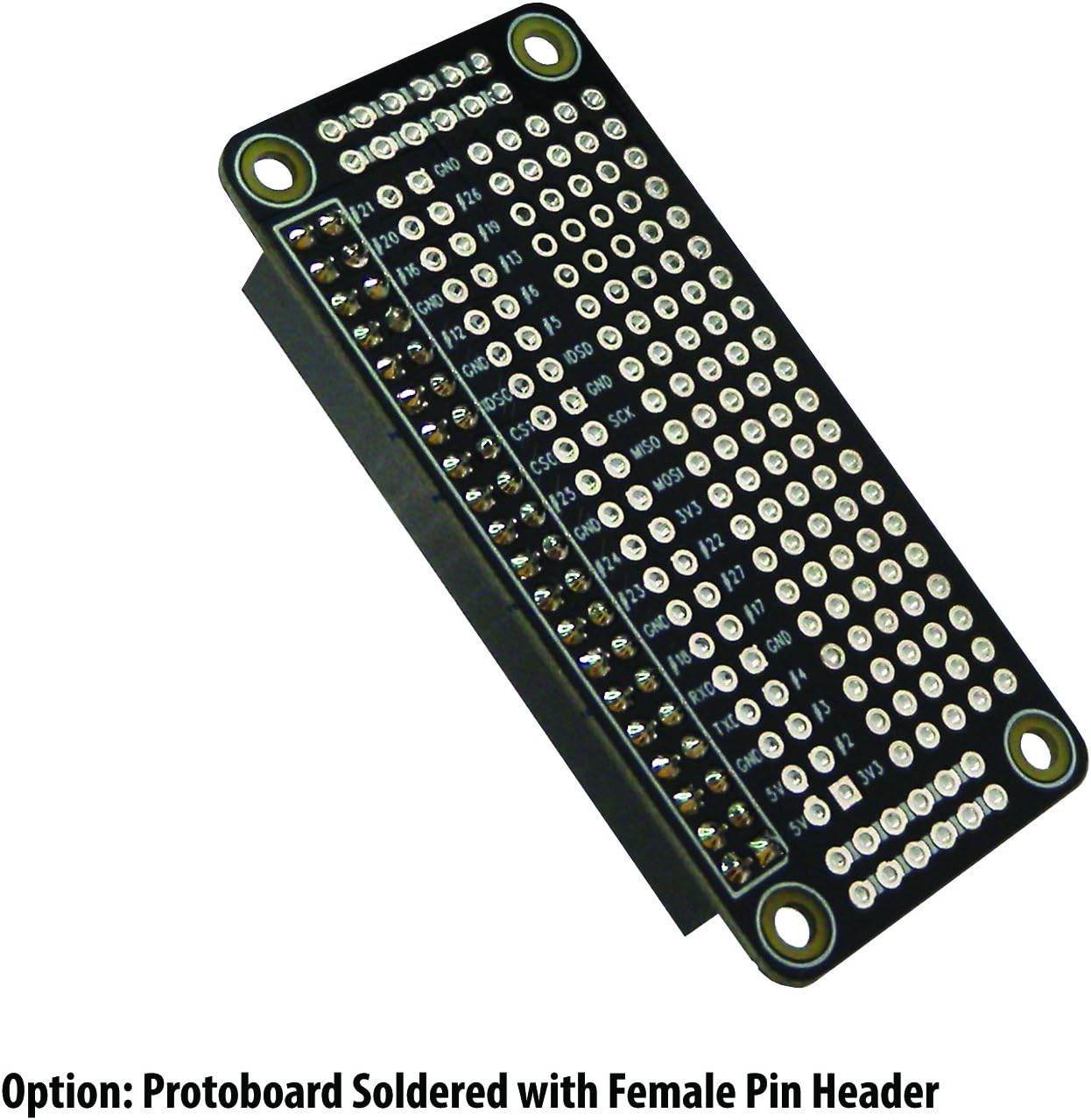 Proto Board Breadboard HAT Soldered with Female Pin Connector PCB ...